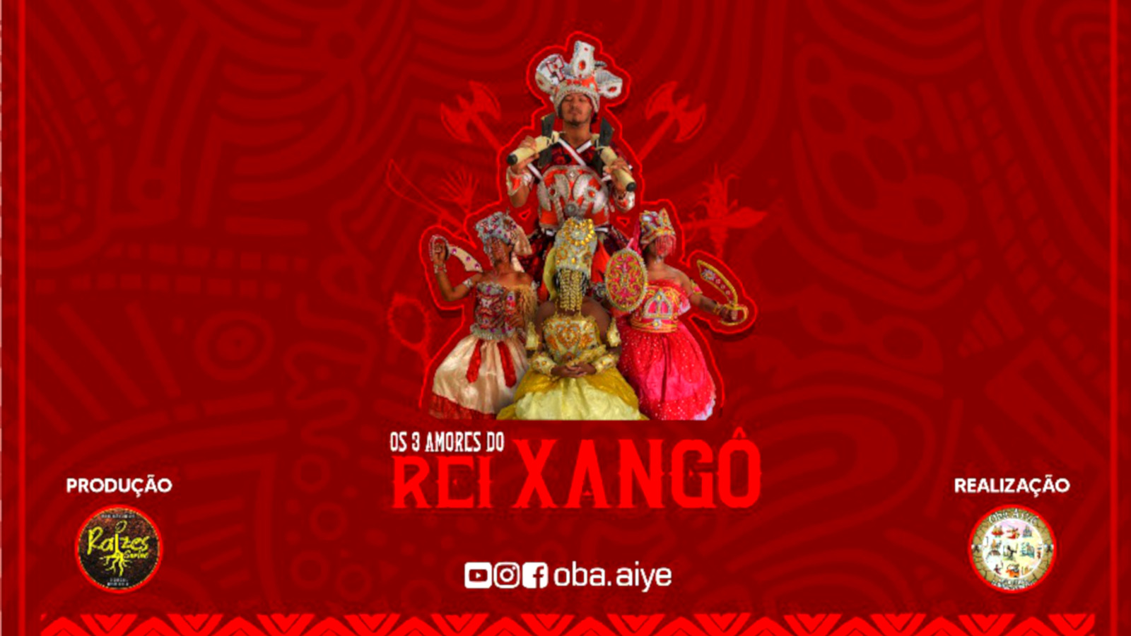 xis.club! / Convite: Os Três Amores do Rei Xangô